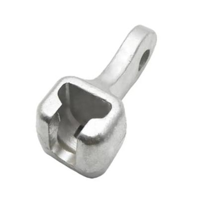 China Hot Dip Galvanized Ball Clevis Eye U Type Power Fittings 100kN 16mm for sale