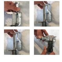 China Power Pole Insulators Socket Clevis Eye with Hot-dip Galvanized Steel for sale