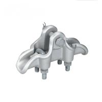 China ACSR Overhead Galvanized Aluminium Alloy Strain Pole Clamp Suspension Clamp 5-48.7mm 40-80kN for sale