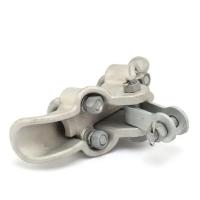 China ACSR Overhead Galvanized Aluminium Alloy Strain Pole Clamp Suspension Clamp 5-48.7mm 40-80kN for sale