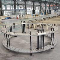China Q355NE Steel Wind Turbine Anchor Plate Thermal Spray Zinc 84000mm² for sale