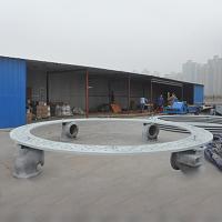 China Q355NE Steel Wind Turbine Anchor Plate Thermal Spray Zinc 84000mm² for sale
