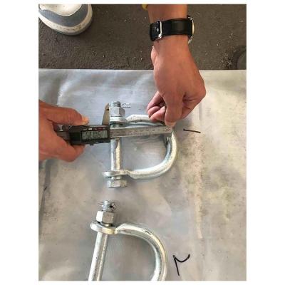 China U Shackles Link Fitting Electric Power Fittings for sale