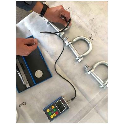 China Hot Dip Galvanized Clevis Shackle for Power Line Fittings 100 kN Rated Failure Load for sale