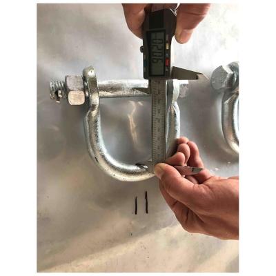 China Hot DIP Galvanized U Shackle Electric Power Fitting for sale