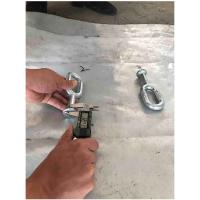 China Hot Dip Galvanized Ball Eye Link Fitting Overhead Line Fittings 100kN 16mm for sale