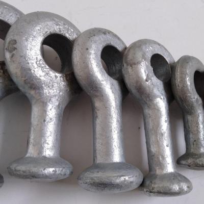 China Fireproof Electric Power Fittings 50Hz 0.5A-100A Safety Tension Clamp Metal Customizable for sale