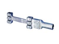 China Metal Splicing Fitting Tension Clamp 110V 220V 100A for sale