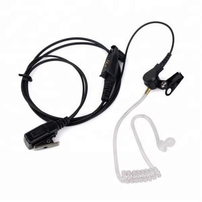 China High quality two-wire PALM In-ear MIC with PTTs (push to talk) and fast audio tube for GP328 plus XIR P8268 XIRP8200 for sale
