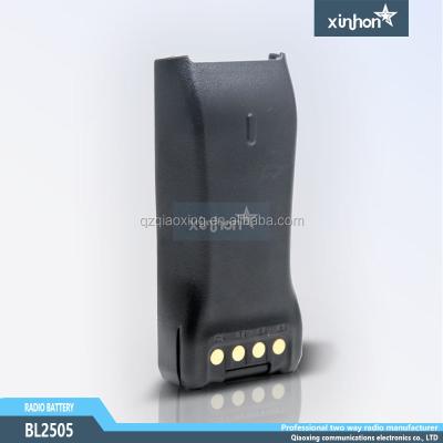 China High capacity 2500mAh 7.4V lithium battery rechargeable two way radio battery BL2505 battery for HYT PT580H for sale