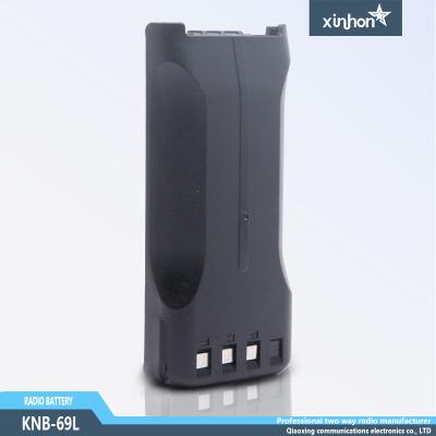 China Walkie Talkie 2550mAh Li-ion Two Way Radio KNB-69L Large Capacity Battery For TK-2200 TK-3200 TK-2302 TK-2312 Two Way Radio for sale