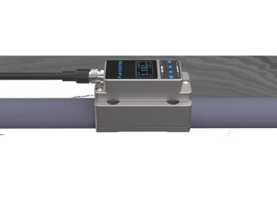 China TM605 Ultrasonic Flow Meter with OLED Display, RS485 Interface, and 0.1m/s ~ ±5m/s Flow Range for Water Treatment for sale