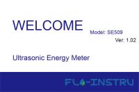 China SE509 Separate Ultrasonic Energy Flowmeter For Non Invasive for sale