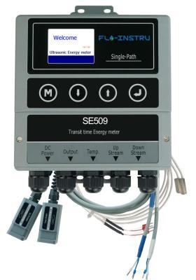 China SE509 Ultrasonic Energy Meter for HVAC Building Management System Two Temperature Sensors and Ultrasonic Flow Meters for sale