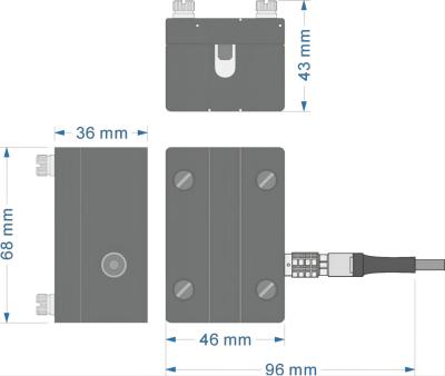 China TM601S The Ideal Clamp-on Ultrasonic Flowmeter For Small Pipes for sale