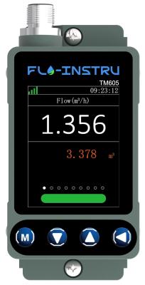 China TM605 Clip On Ultrasonic Flow Meter For Accurate Flow Monitoring for sale
