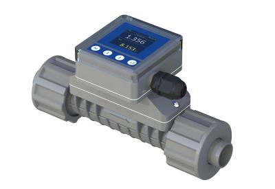China Real-time Flow Measurement with FL101 In-Line Ultrasonic Flowmeter Advanced Measurement Chip and Four-Line OLED Display for sale
