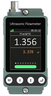 China TM605 Compact Ultrasonic Flow Meter for OEM Applications for sale