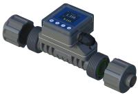 China FL101 In-Line Ultrasonic Flow Meter for Water and Chemicals 24V DC RS485 for sale
