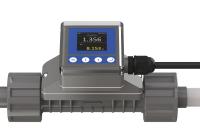 China FL101 In-Line Ultrasonic Flow Meter for Agricultural Irrigation 24V DC for sale