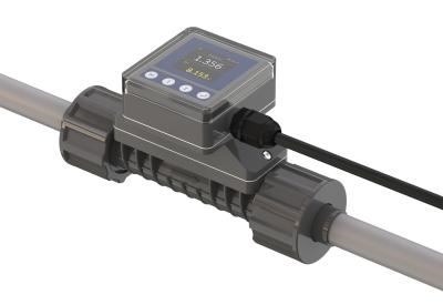 China Real-Time Flow Measurement with FL101 In-Line Ultrasonic Flow Meter and Simplified/Traditional/English Language Switching for sale