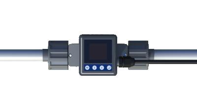 China FL101 Water Treatment System Incorporating In Line Ultrasonic Flow Meter with Full Straight Pipe Design and Easy Installation for sale