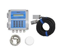 China ST501 Ultrasonic Flow Meter with Clamp-on Transducer, RS485 Communication, and 24V DC Power Supply for sale
