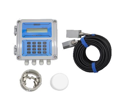 China ST501 Ultrasonic Flow Meter with Clamp-on Transducer, RS485 Communication, and 24V DC Power Supply for sale