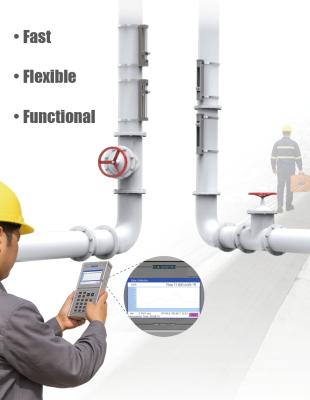 China PH301 Portable Ultrasonic Flow Meter with ±0.5% Accuracy for 1''~200'' Pipe Sizes and IP65/IP68 Protection for sale