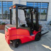 China 2t 3t 3000mm electric forklift truck Four wheel drive forklift truck with side shifter for sale