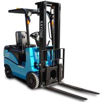 China 2T 3T 3500mm Full Electric 4 Wheel Counterbalanced Forklift Flexible direction with AC motor for sale