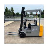 China Factory supply 1T 1.5T 3M Front Driven Motor Forklift 3 Wheels Electric Forklift Truck for sale