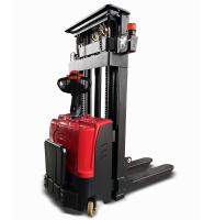 China Electric stacker truck pallet lift stacker capacity 1000/1500/2000kg full electric forklift in warehouse for sale