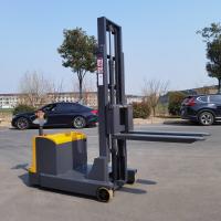 China 900kg 1200kg Container Stacker 2m 3m 3.5m Full Electric Pedestrian Stacker for sale