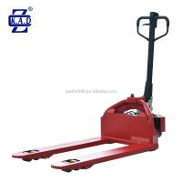 China Good maneuverability 1.5 tons load capacity high efficiency and labor saving DC motor 24V electric pallet trucks for sale