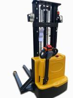 China Hot Sale 1.5 Ton  2m 3m  Walkie electric stacker Electric Pallet Stacker Widen fixed leg for sale