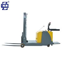 China 1.6 Ton Reach Pallet Stacker Rated Loaded Electric Counterbalanced Stacking Forklift for sale
