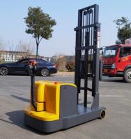 China 1.6 Ton Reach Pallet Stacker Rated Loaded Electric Counterbalanced Stacking Forklift for sale