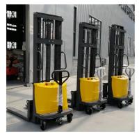 China Hot sell semi electric pallet stacker 1.5ton 3meter stacking forklift cheap price 1 year warranty for sale