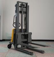 China Semi Electric Pallet Stacker with lifting height of 1.6m 2m 2.5m 3m 3.5m can be customized as needed for sale