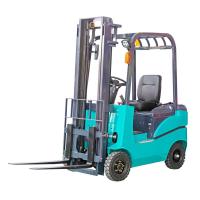 China The load of the four-wheeled car-mounted forklift truck with all-electric stackers is increased by 3T electric forklift for sale