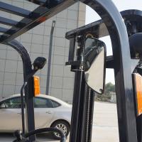 China Economical and durable cylinder full electric forklift with heavy duty double door frame for sale