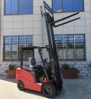 China New style 2ton four wheel solid tyre forklift electrical CPD2030 with AC motor for sale