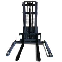 China KAD Heavy Duty 1000kg 1600mm Semi-Automatic Hydraulic Stacker  semi-Electric Forklift Trucks for sale