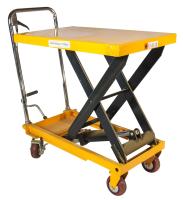 China 150kg 300kg 500kg 1500kg 750mm 1000mm 1500mm  Hydraulic Lift Table Hydraulic Lifting Platform Hydraulic Pallet Lift for sale
