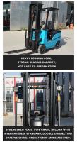 China 4 Wheels Battery Operated Pallet Truck KAD 1T Electric Forklift Garment Shops for sale