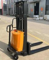 China 3000mm Customizable high quality 2 ton semi electric stacker forklift for warehouse storage for sale
