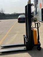 China 3000mm Customizable high quality 2 ton semi electric stacker forklift for warehouse storage for sale