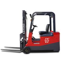 China 1T 1000kg 3 Wheel Electric Forklift Alternating Current With CE Certificate for sale