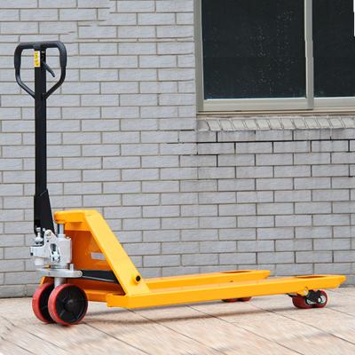 China Integrated Pump Nylon Wheel Hydraulic 2t  Manual Pallet Jack with Premium Quality for sale